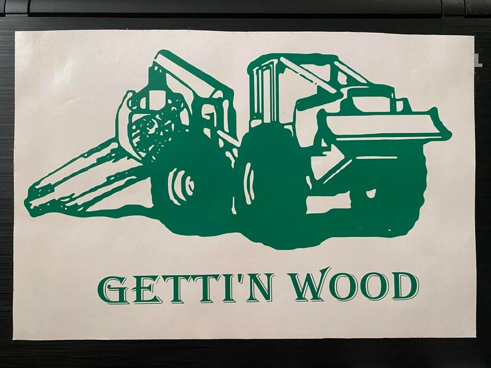 Logging decals. trucker decals. skidder decal | eBay
