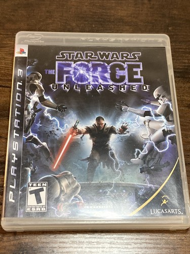 Star Wars The Force Unleashed (Playstation 3, 2008) Complete! Tested ...