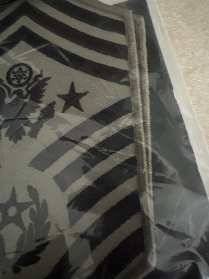 PAIR USAF BDG ABU Chief Master Sergeant of the Air Force Patches Large ...