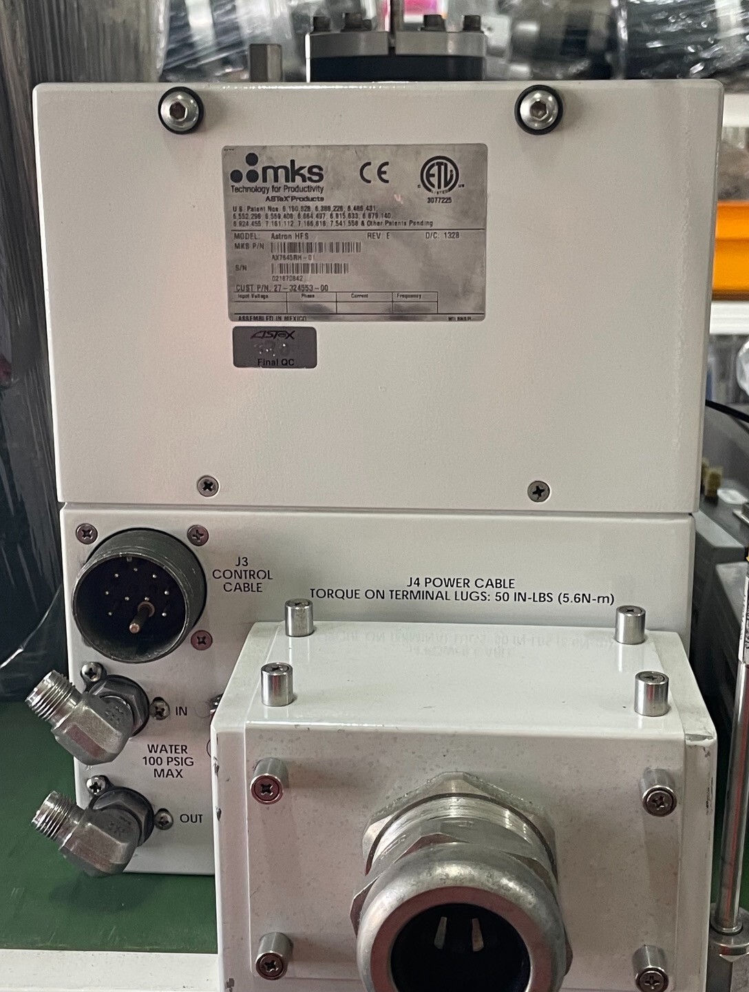 MKS ASTeX Astron HFS AX7645RH-01, P/N: 27-324553-00 | eBay