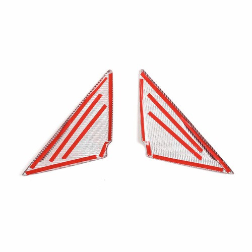 Real Red Carbon Fiber A-Pillar Triangle Cover Fit for Nissan GTR R35 ...
