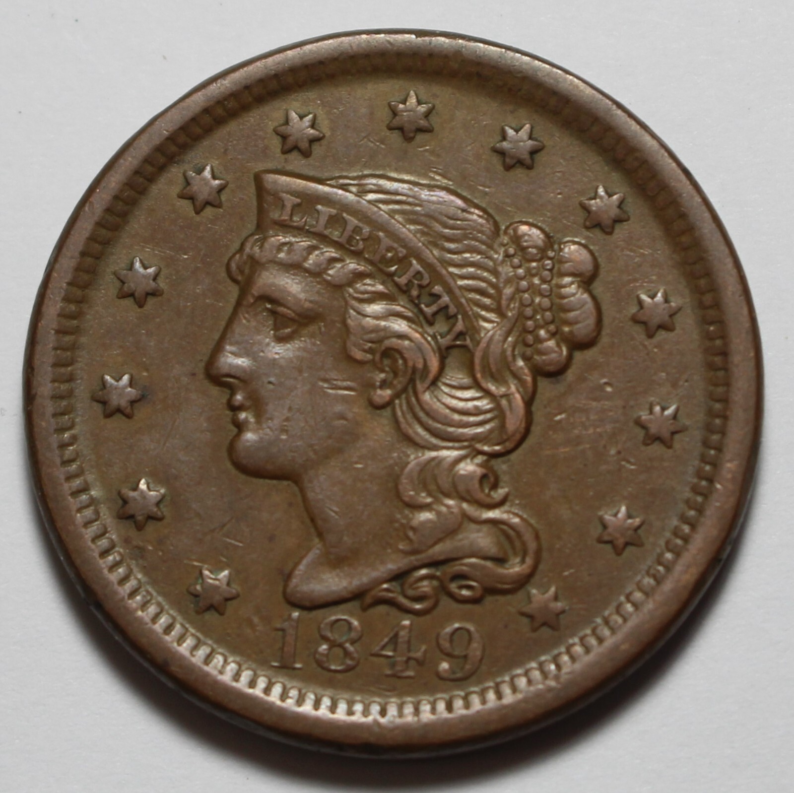 1849 Large Cent PH807 | eBay