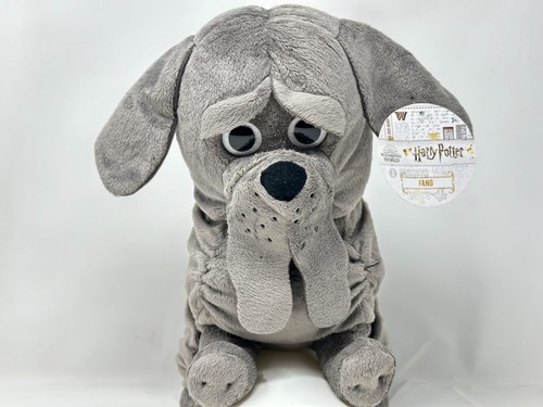 Harry Potter Wizarding World FANG Gray Hagrid Dog 12" Plush Toy NEW ...