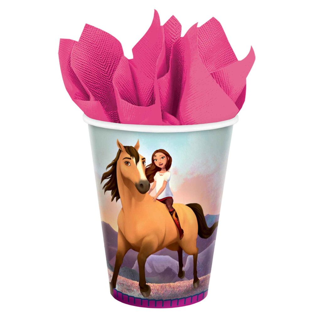 Spirit Ride Free Party Supplies 8 Guest Deluxe Tableware Birthday Horse ...