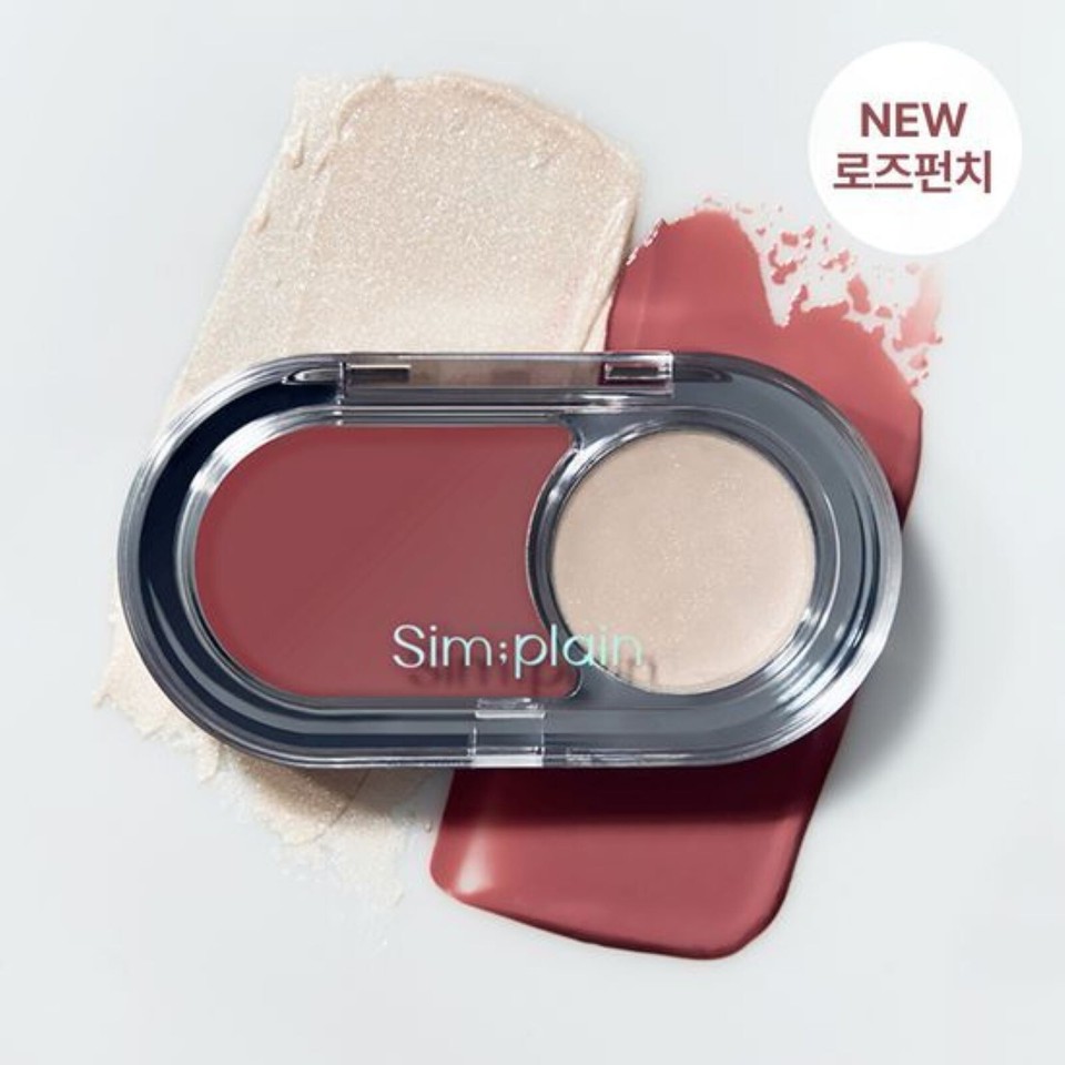 SIM;PLAIN Simplain Gleam On Balm 2.5g 2colors 2025 S/S Lip & Cheek ...