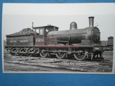 PHOTO LNER EX NER WORSDELL CLASS J25 0-6-0 65650 AT DARLINGTON 6/48 ...