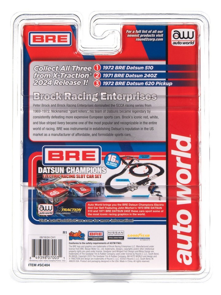 Auto World X-Traction Ultra-G - BRE Datsun 510 - SC404 - New | eBay