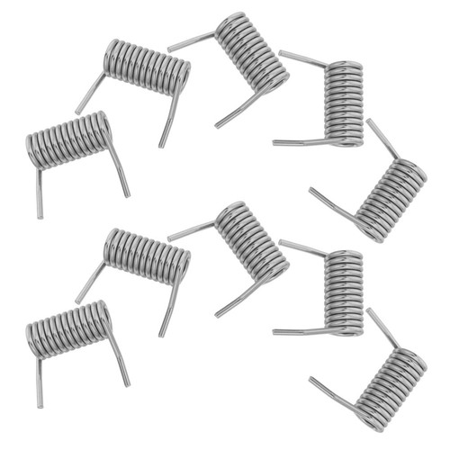 10pcs Self Closing Hinge Spring for Doors - 1.6mm Wire X 10mm OD X 21mm ...