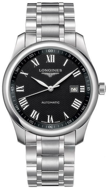 Longines Master Collection Men's Black Watch - L27934516 for sale ...