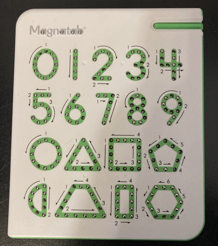 Magnatab Magnetic Number And Shape Boards | eBay