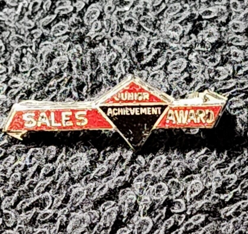 Vintage 1970s Junior Achievement Sales Award Sterling Silver 3/4" Pin ...