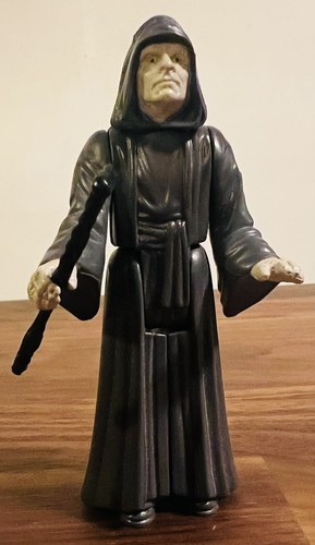 Vintage 1984 STAR WARS Emporer PALPATINE W/CANE! Kenner Action Figure ...