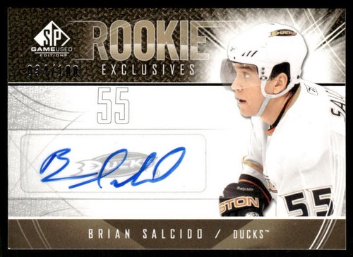 2009-10 SP Game Used Edition - Rookie Exclusives Autographs Brian ...