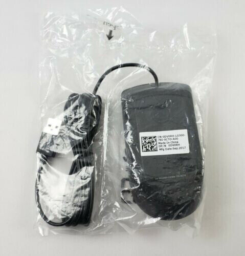 Genuine Dell USB Optical Scroll Wheel Black Mouse - MS116 | eBay