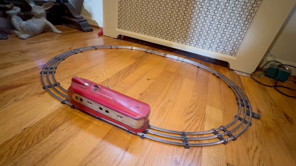 1930’s Marx M10000 Tin Union Pacific Passenger Train w/2 cars Made in ...