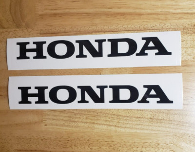 honda snow blower mower 10" DECAL STICKER black (2) USA | eBay