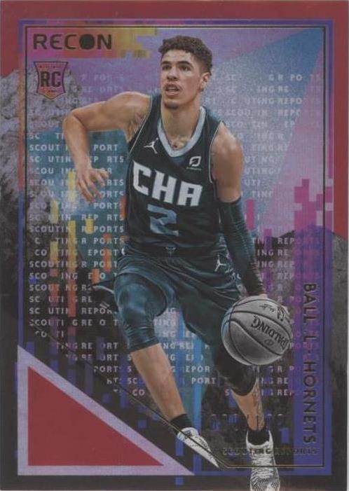 2020-21 Panini Recon - Scouting Reports LaMelo Ball #1 Red /199 (RC ...