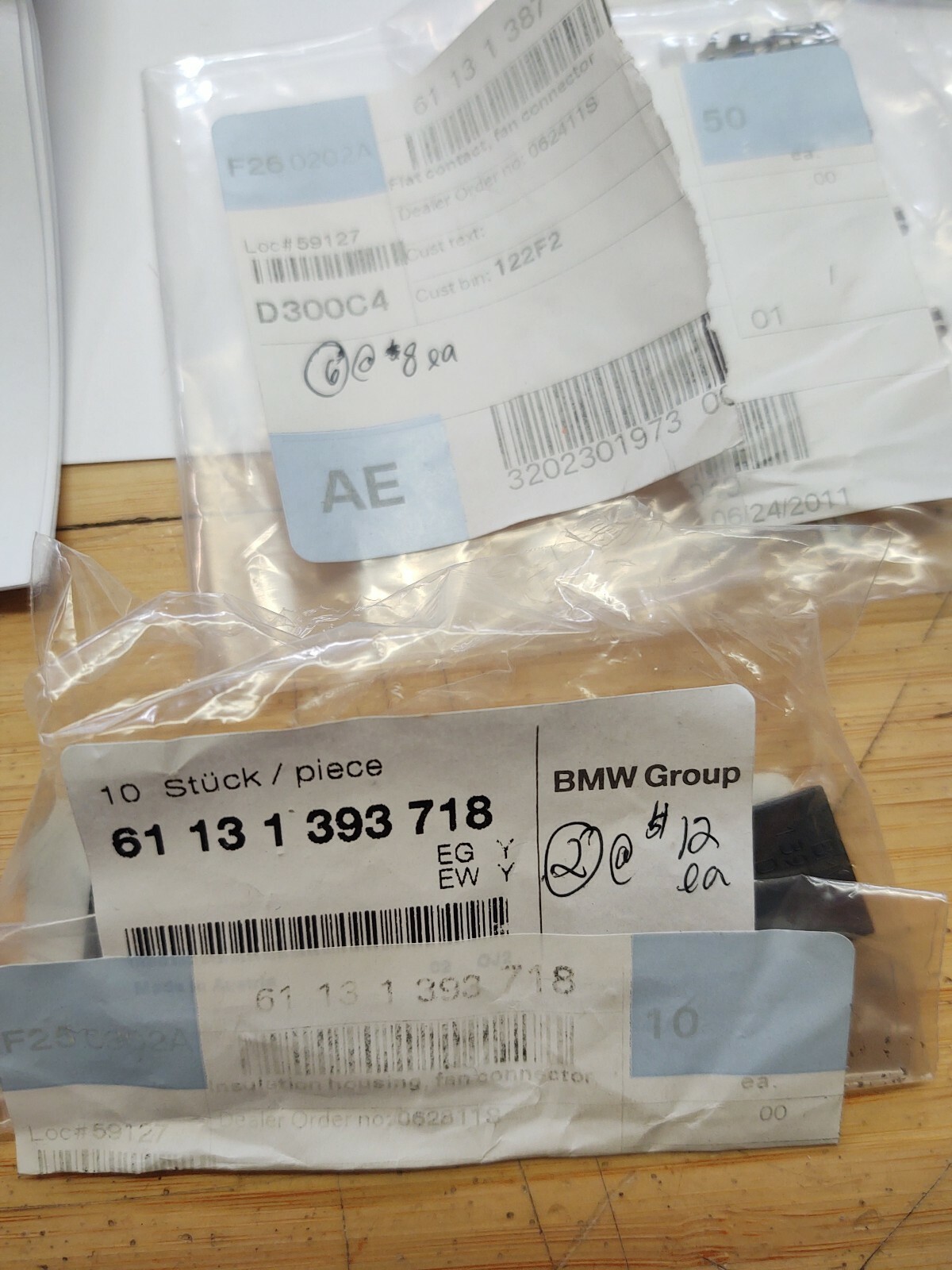 BMW 3Series Rear Lamp Wiring Kit 61131393718,61131379833,61131387150 ...