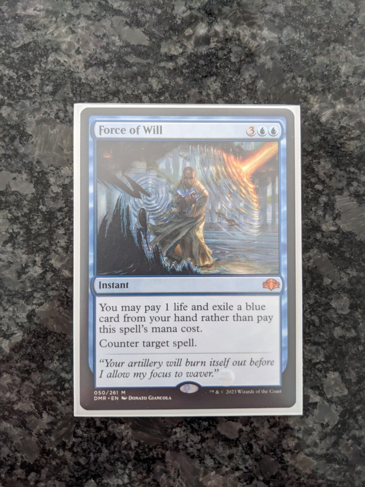 MTG Force of Will Dominaria Remastered 050/261 Regular Mythic | eBay