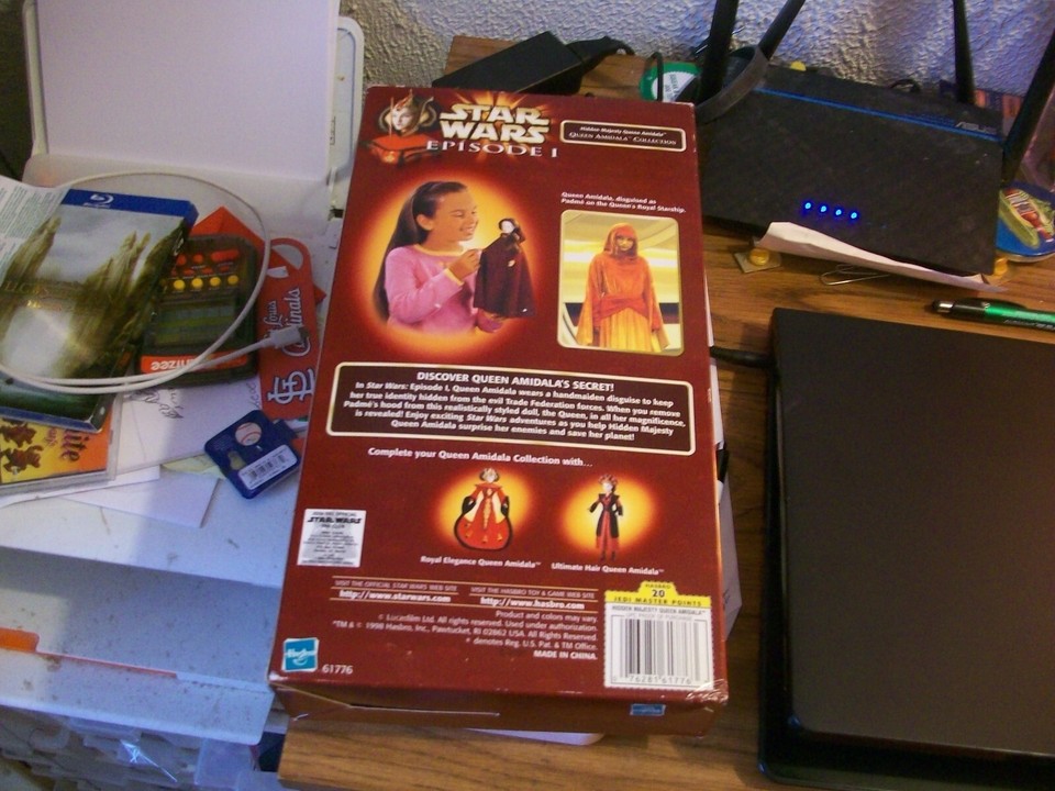 Star Wars Queen Amidal Hidden Majesty Collection, Hasbro 1998-Episode 1 ...