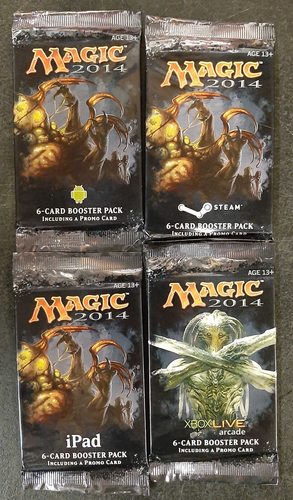 Magic 2014 Promo Booster Pack - Steam Android iPad Xbox - MTG DPA ...
