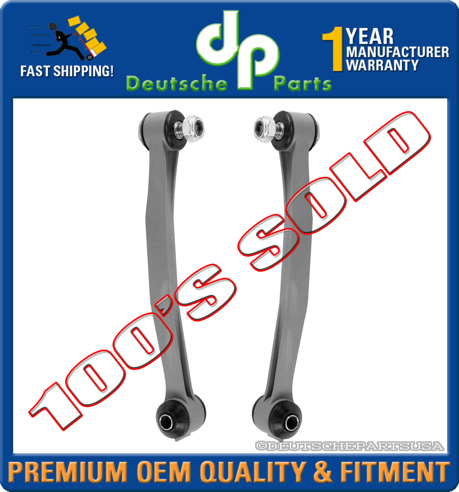 CHRYSLER CROSSFIRE 2004 - 2008 REAR SWAY BAR LINK LINKS SET 5101545AA ...