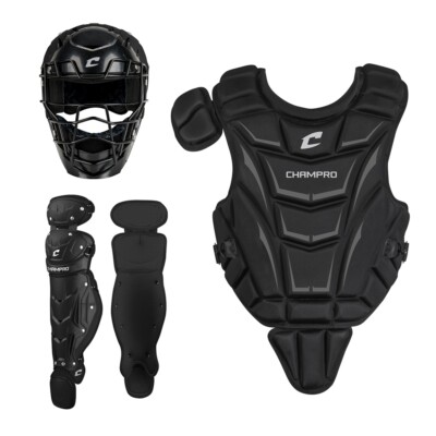 Champro Helmax 2.0 Softball/Baseball/T-Ball Catcher's Set | eBay