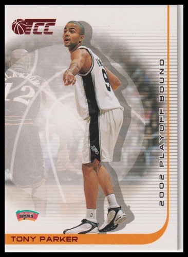 2001-02 Topps TCC #123 Tony Parker Red Rookie RC | eBay