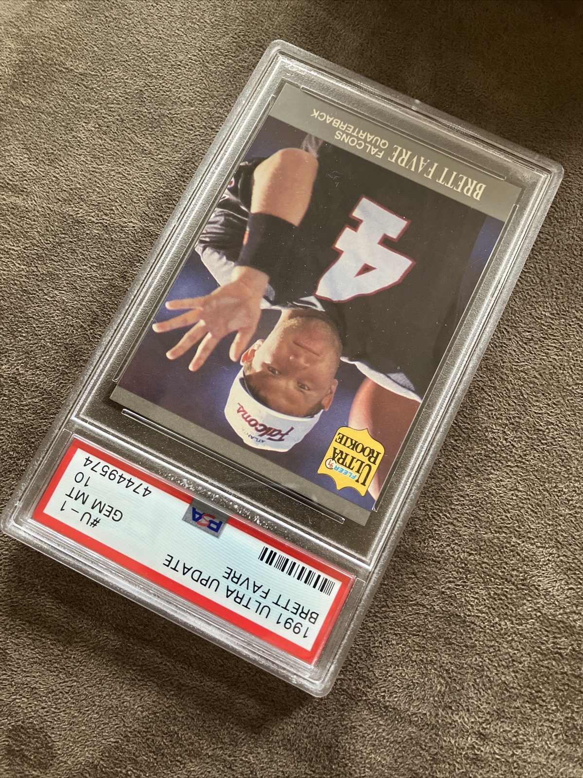 1991 Ultra Update Brett Favre Rookie RC graded PSA 10 card | eBay