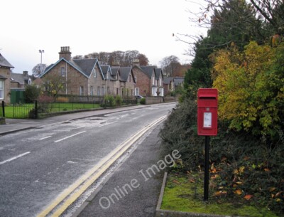 Photo 12x8 Post box and housing, Millburn Road Inverness This is the ...