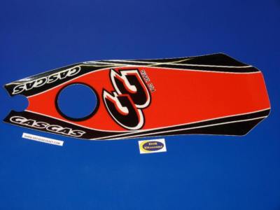 Autocollant GasGas réservoir Gas Gas Pro Rider moto TXT (prix constaté ...