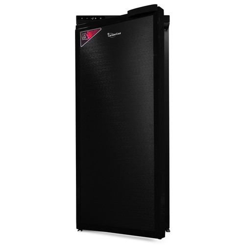 Alpicool 90L Black Tall 12/24v Campervan Fridge Freezer like Thetford ...