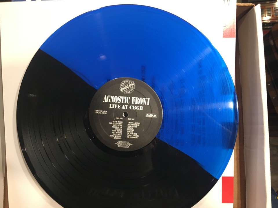 Agnostic Front ‎– Live At CBGB (LP / B9R169) | eBay