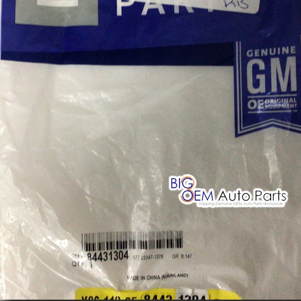 2019 - 2024 GMC Sierra 1500 front LH Driver Fender Vent Emblem black ...