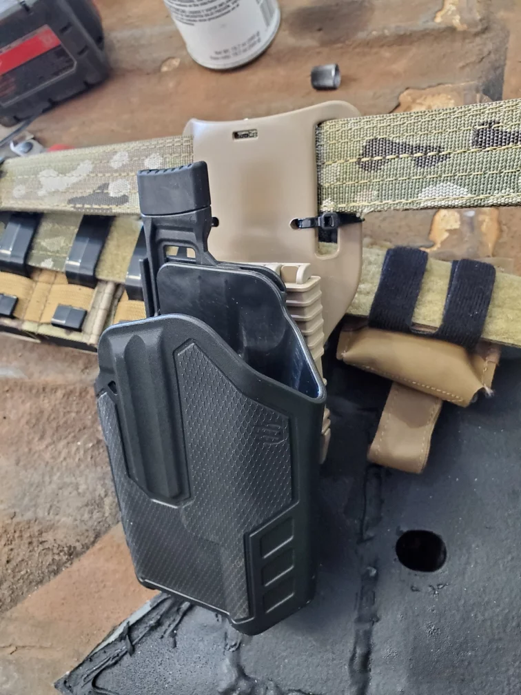 ADAPTER for Blackhawk *OMNIVORE* Holster to Safariland belt rig (QLS ...