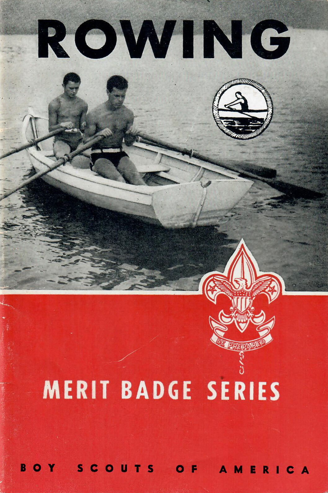 Rowing Merit Badge Pamphlet - 1956 May Printing - 10M556 | eBay