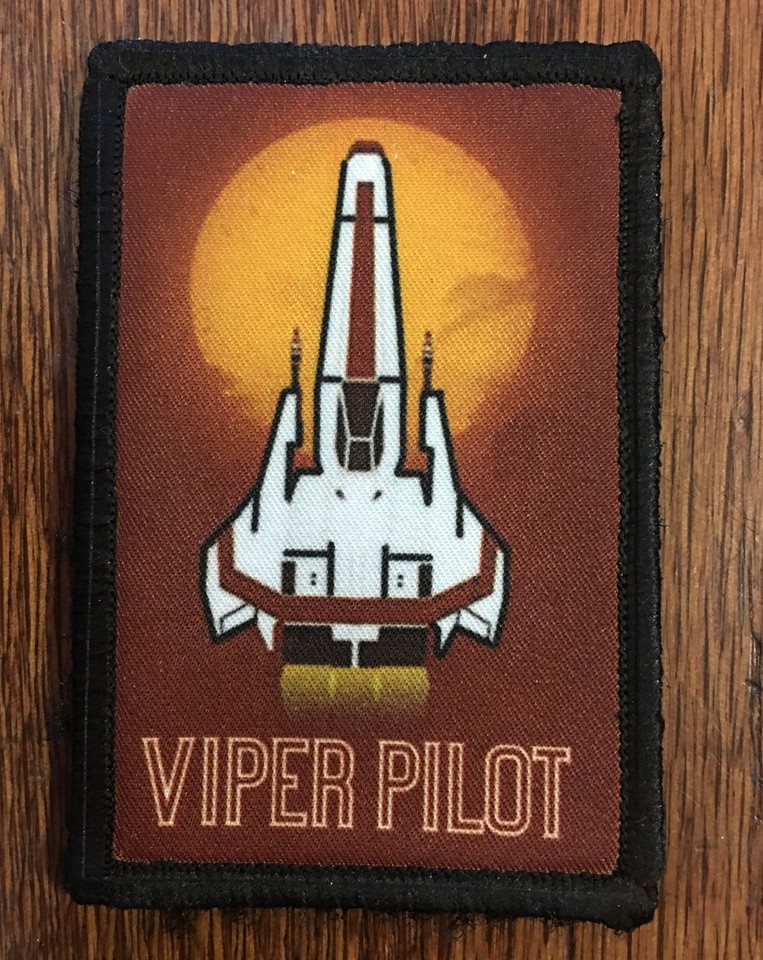 Battlestar Galactica Patch LOT Morale Patch Starbuck Frak Viper Cylon ...