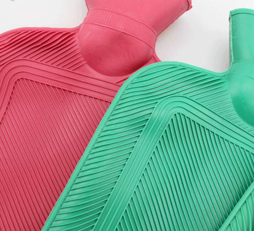 Rubber HOT WATER BOTTLE Bag WARM Relaxing Heat / Cold Therapy 670 ML ...