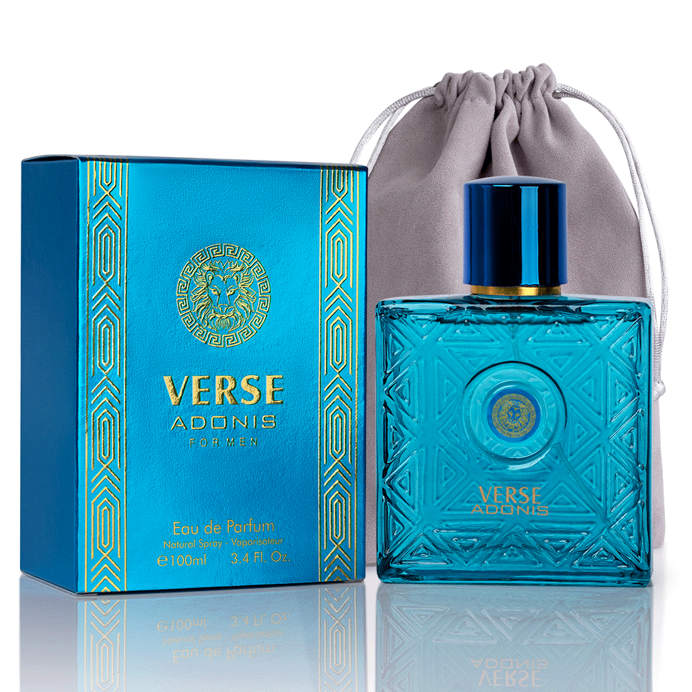 Verse Adonis for Men Eau de Parfum & Aromatic Cologne Spray With Suede ...