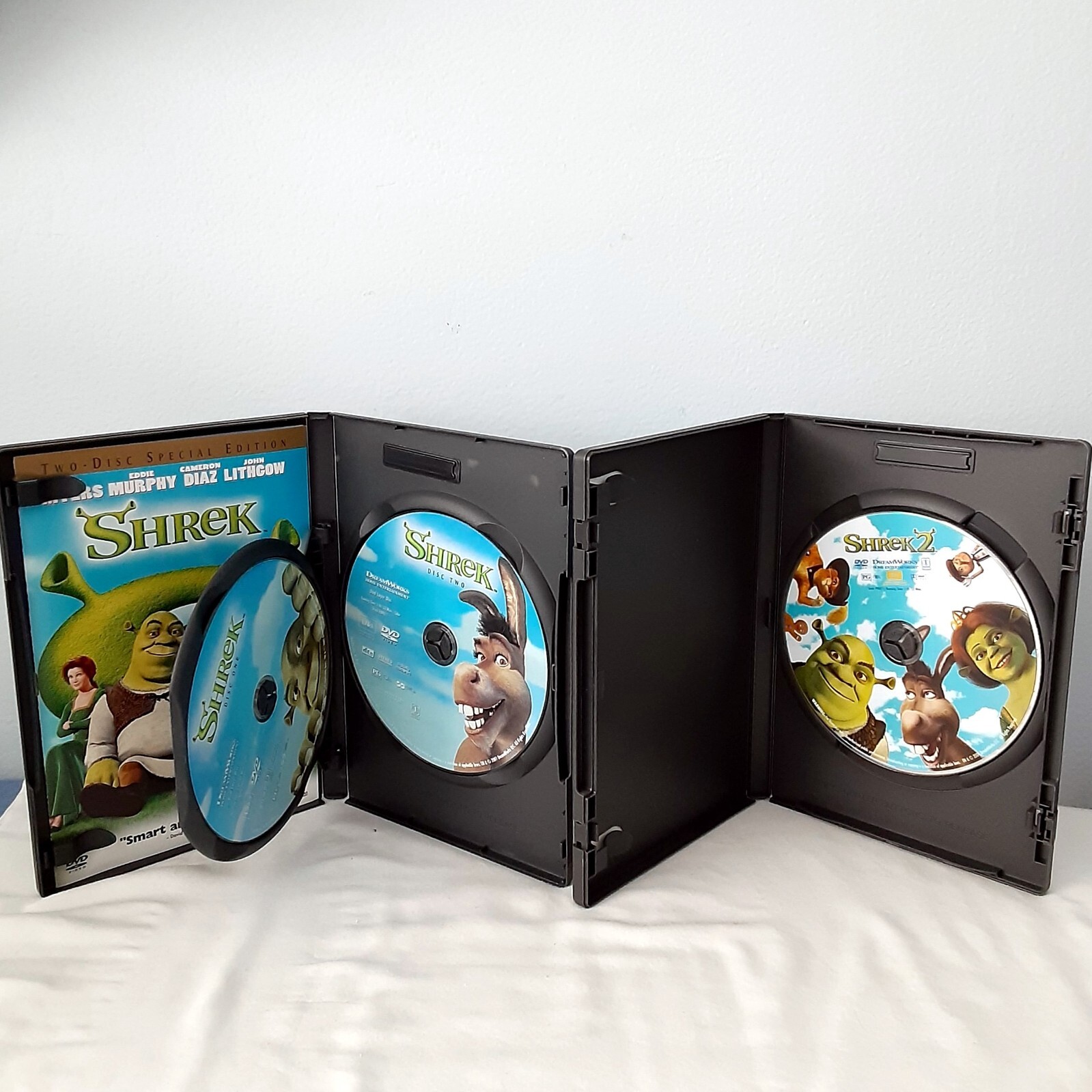 DreamWorks 2 DVD's Shrek Disc Special Edition & Shrek 2 Widescreen | eBay