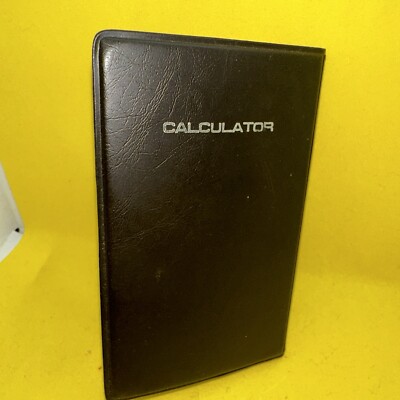 TECHNICO SL 676 vintage, solar calculator Works! | eBay