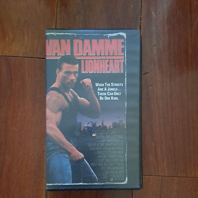 Lionheart VHS 1990 Jean-Claude Van Damme Hardcase 96898106634| eBay