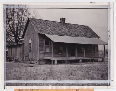 TENANT SHARECROPPER HOUSE TO BE TORN DOWN in JASPER ALABAMA * VINTAGE ...