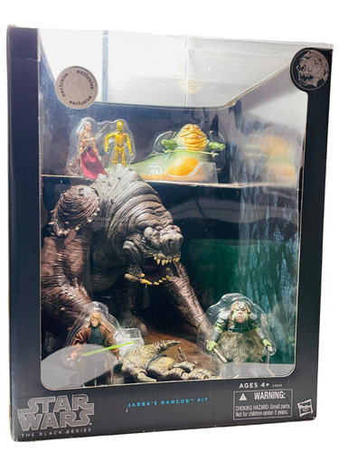 Hasbro Star Wars The Black Series Jabba's Rancor Pit Action Figure ...
