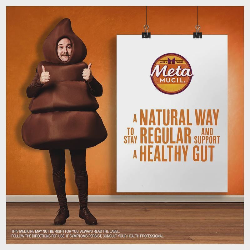 METAMUCIL REGULAR GRANULAR 114 DOSE DAILY FIBRE SUPPLEMENT NATURAL ...