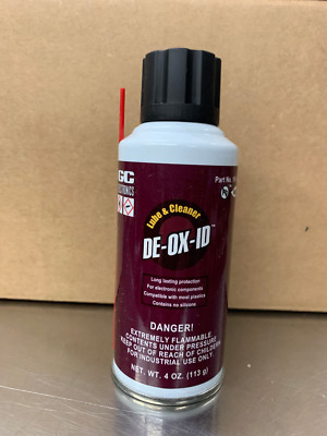 DEOXID Contact Cleaner/Deoxit-izer Spray, 4oz Aerosol, DE-OX-ID ships ...