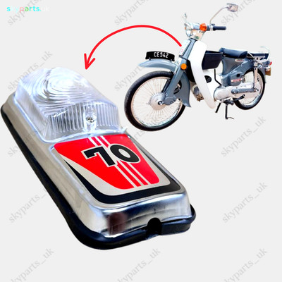 HONDA C70 CUB 70 POSITION LAMP LIGHT ASSY Red - FREE SHIPPING | eBay UK