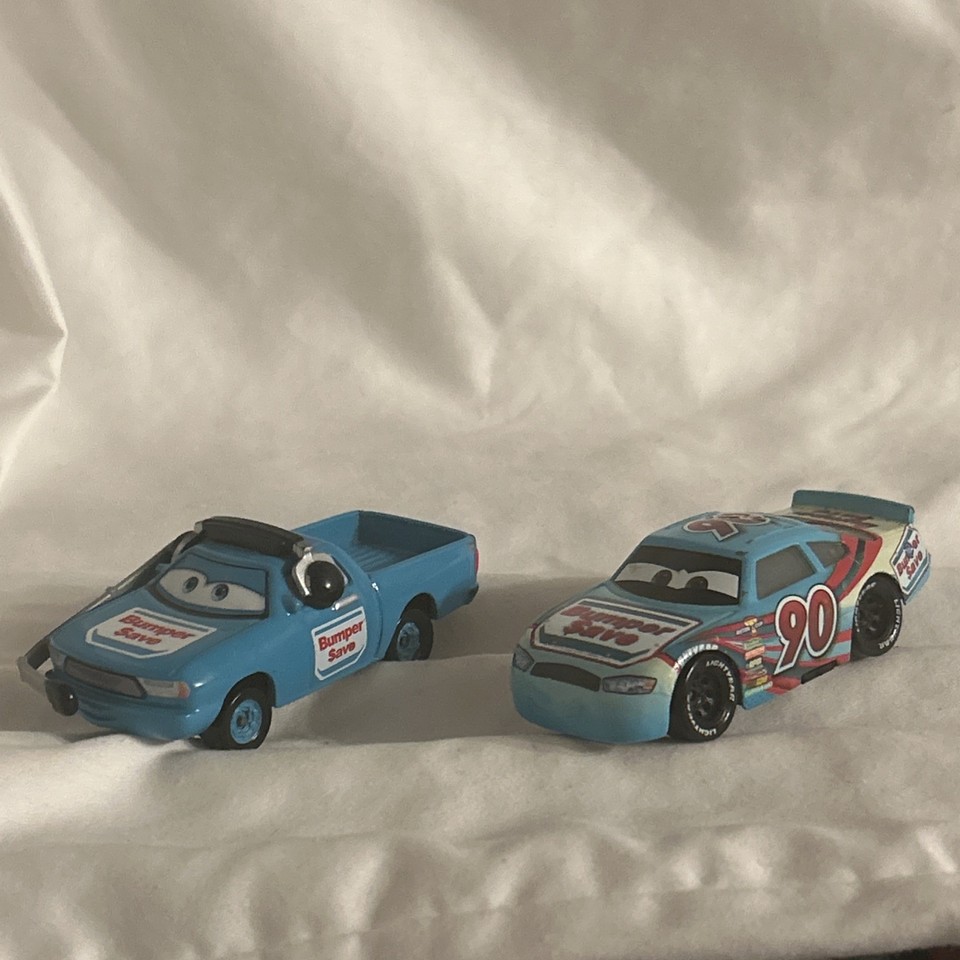 Disney Pixar Cars - Bumper Save Crew Chief and Bumper Save #90 Diecast ...