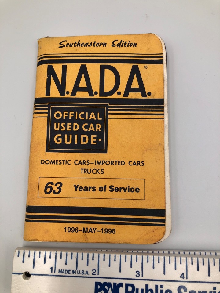 NADA Official Used Car Guide - Eastern Edition - May 1996 | eBay