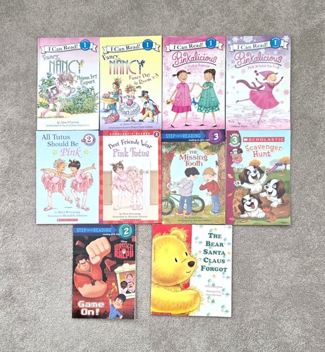 Random Lot of 10 Level My First Reader | Step Into Reading | I Can Read ...